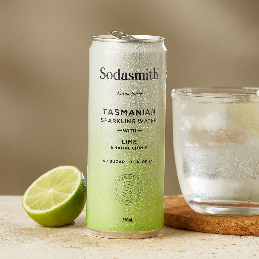 Sodasmith Sparkling Water with Lime & Native Citrus – sodasmith